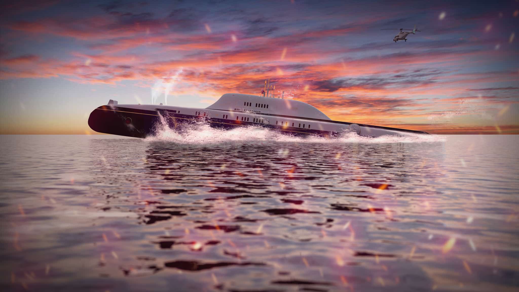 Migaloo M5: The World’s First Private Submersible Superyacht