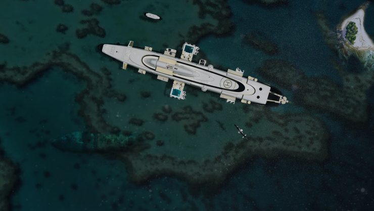Migaloo M5: The World’s First Private Submersible Superyacht