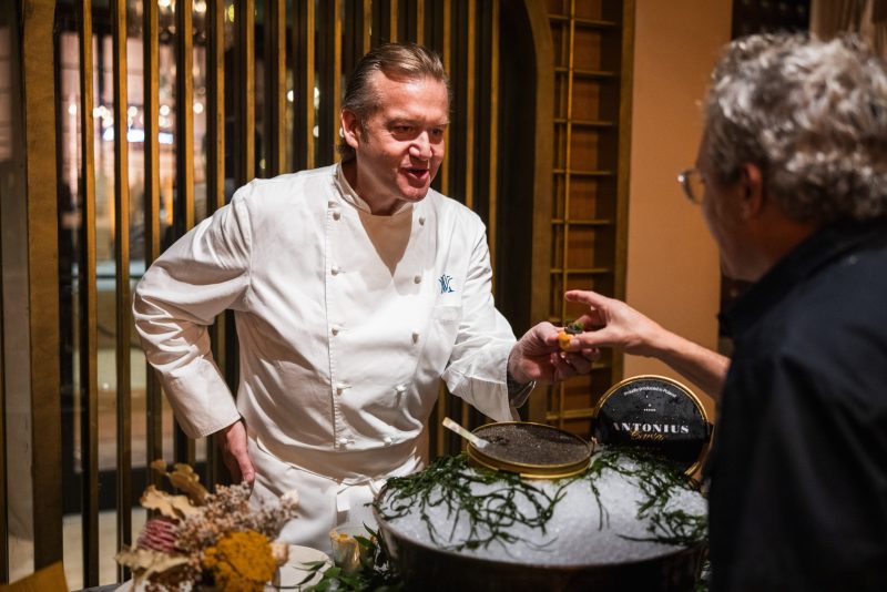 A-Listers Celebrate Debut of MIKA by Six-Michelin Starred Chef Michael ...