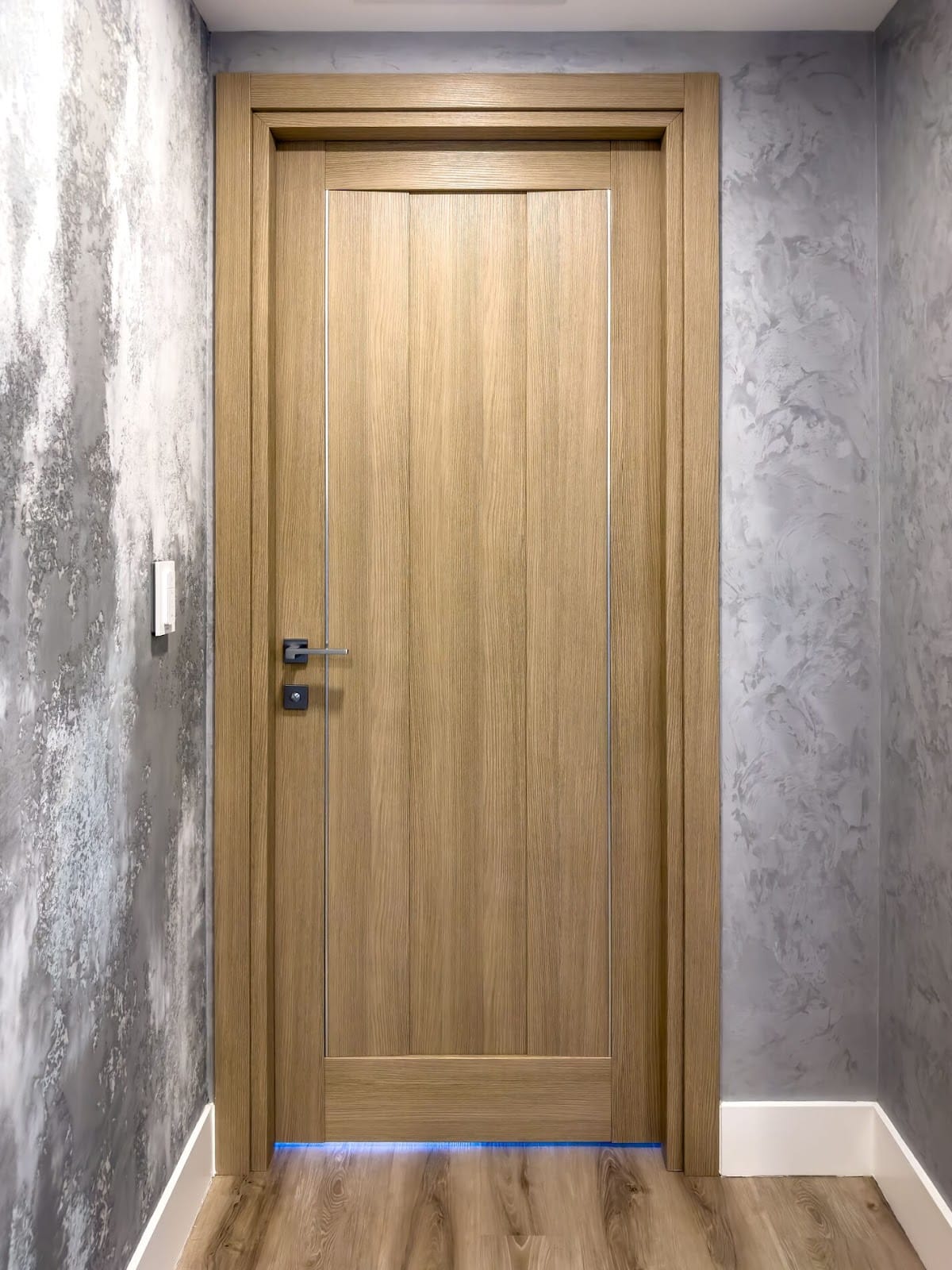 October/November Winner - Italdoors - Light Oak Door with Metal Inserts