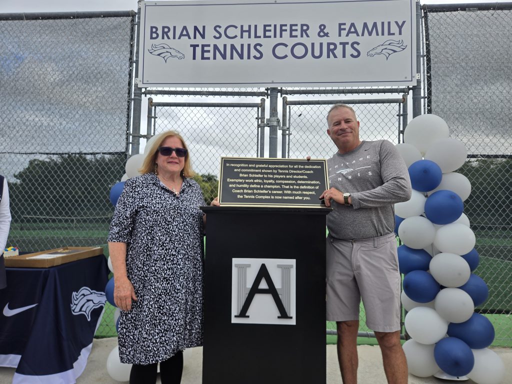 American Heritage Palm Beach Honors Coach Brian Schleifer With Tennis ...