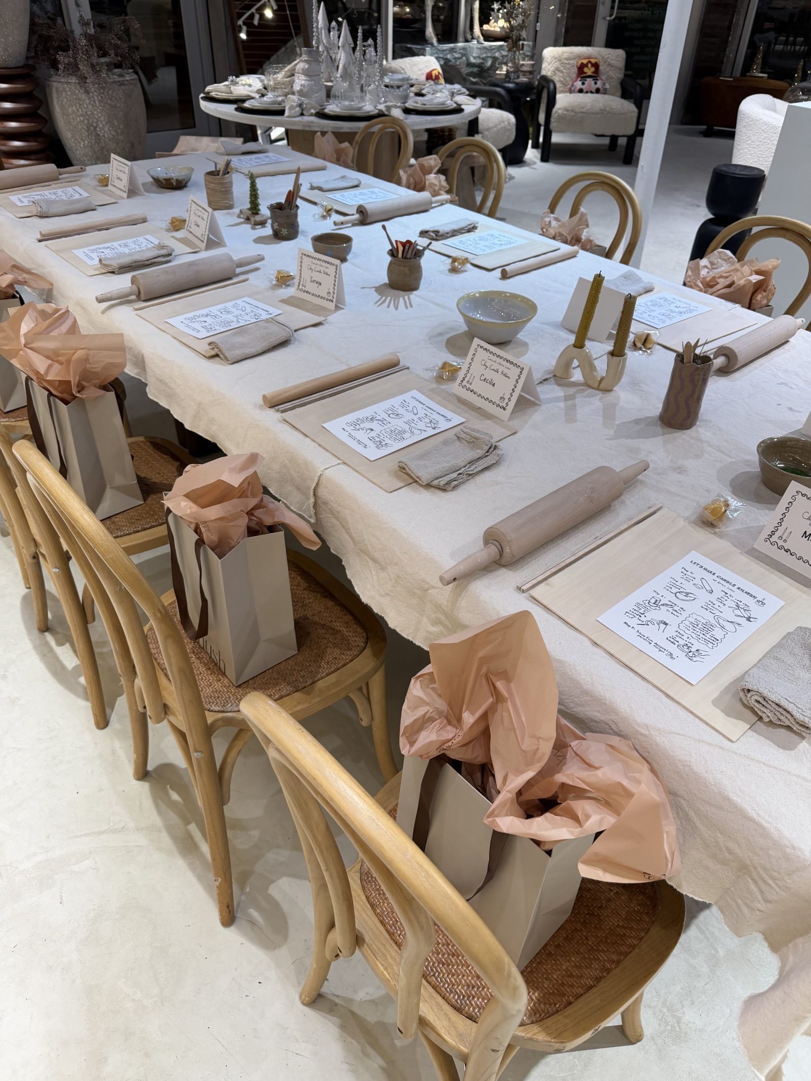 Canush Miami Hosts Holiday Ceramic Candleholder Workshop with Artist ...